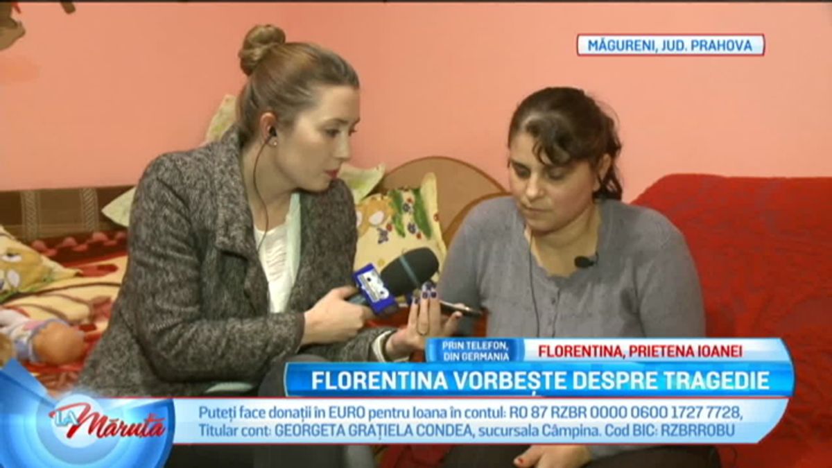 Florentina vorbeste despre tragedie | Scene si bonusuri din La Măruță ...