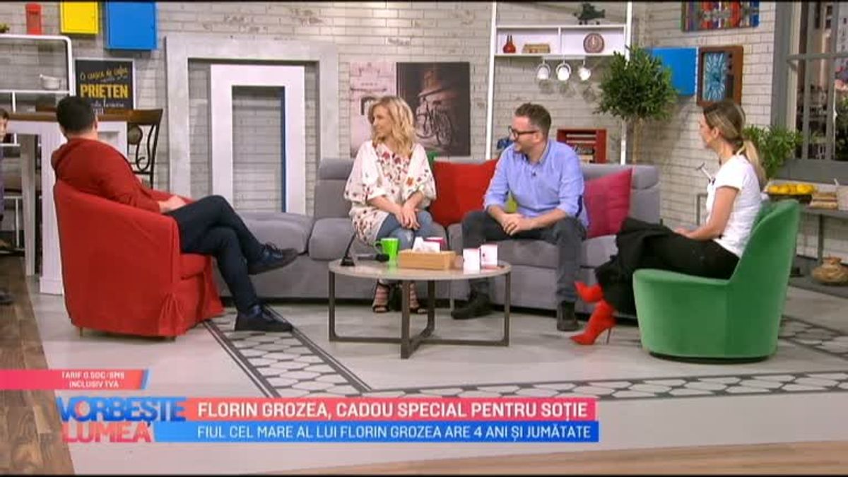 Florin Grozea, cadou special pentru sotie | Scene si bonusuri din ...