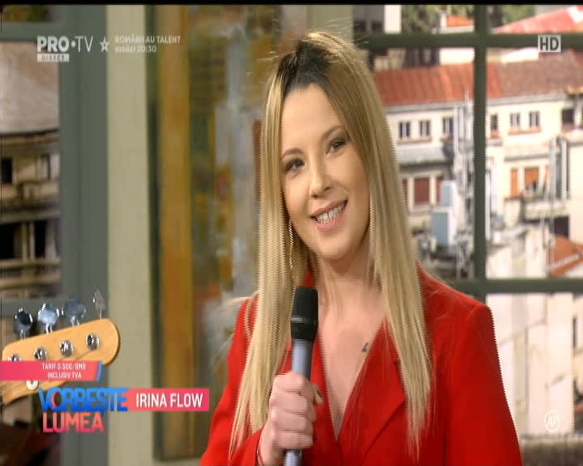 Irina Flow, pregatita pentru vara | Scene si bonusuri din Vorbește ...