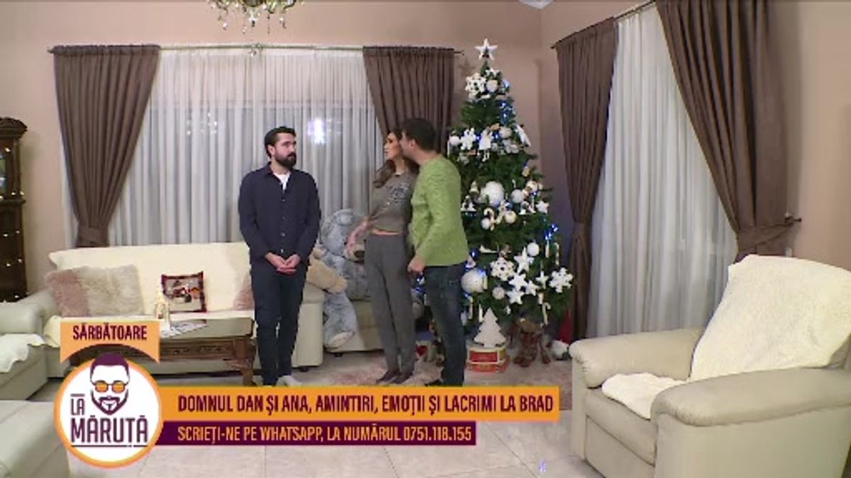 Domnul Dan și Ana, amintiri, emoții și lacrimi la brad | Scene si bonusuri din La Măruță | PRO TV