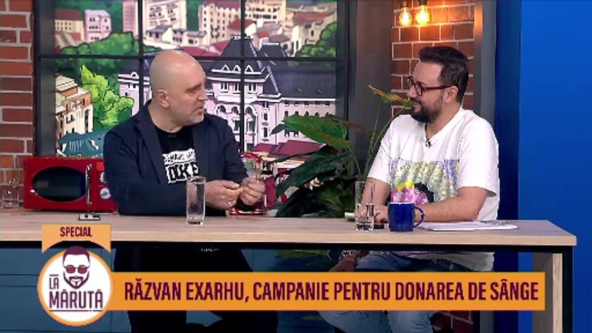 Răzvan Exarhu, campanie pentru donarea de sânge | Scene si bonusuri din ...