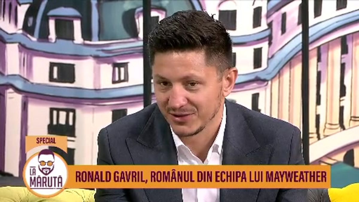Ronald Gravil, românul din echipa lui Maywather | Scene si bonusuri din ...