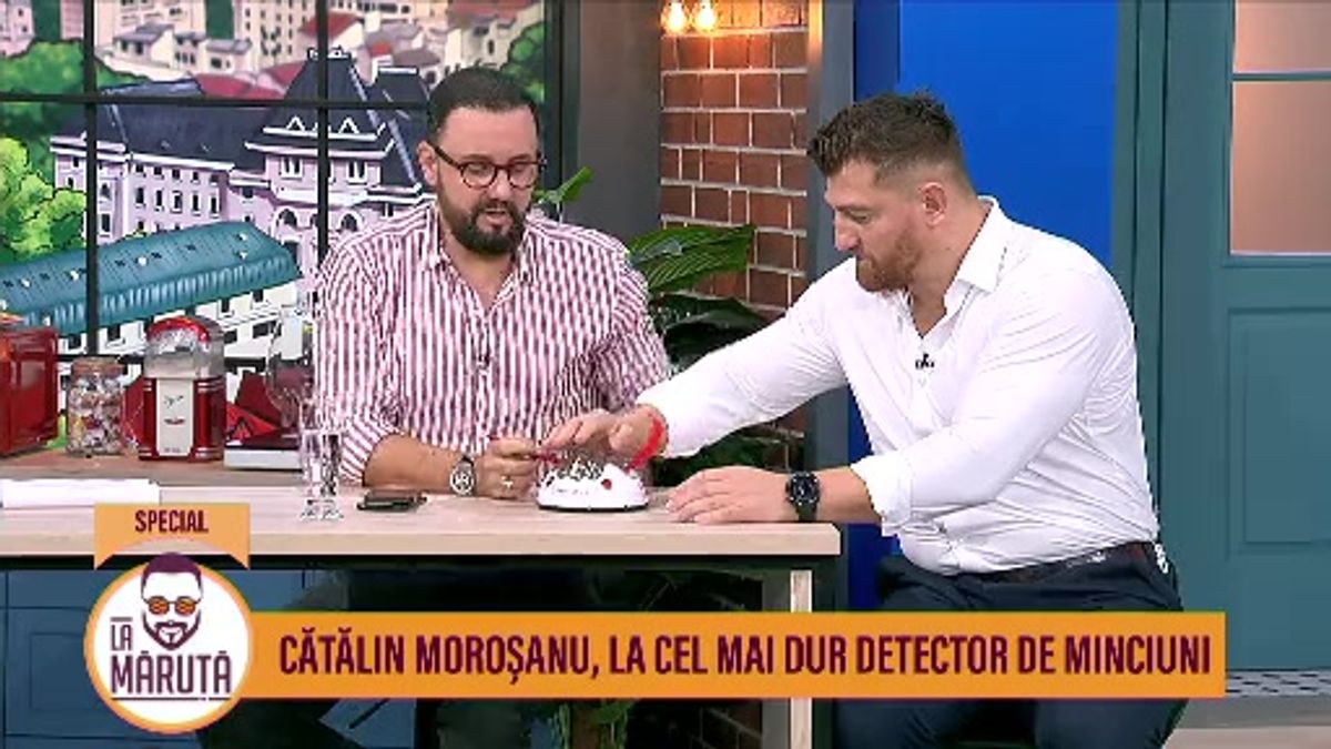 Cătălin Moroșanu, la cel mai dur detector de minciuni | Scene si ...