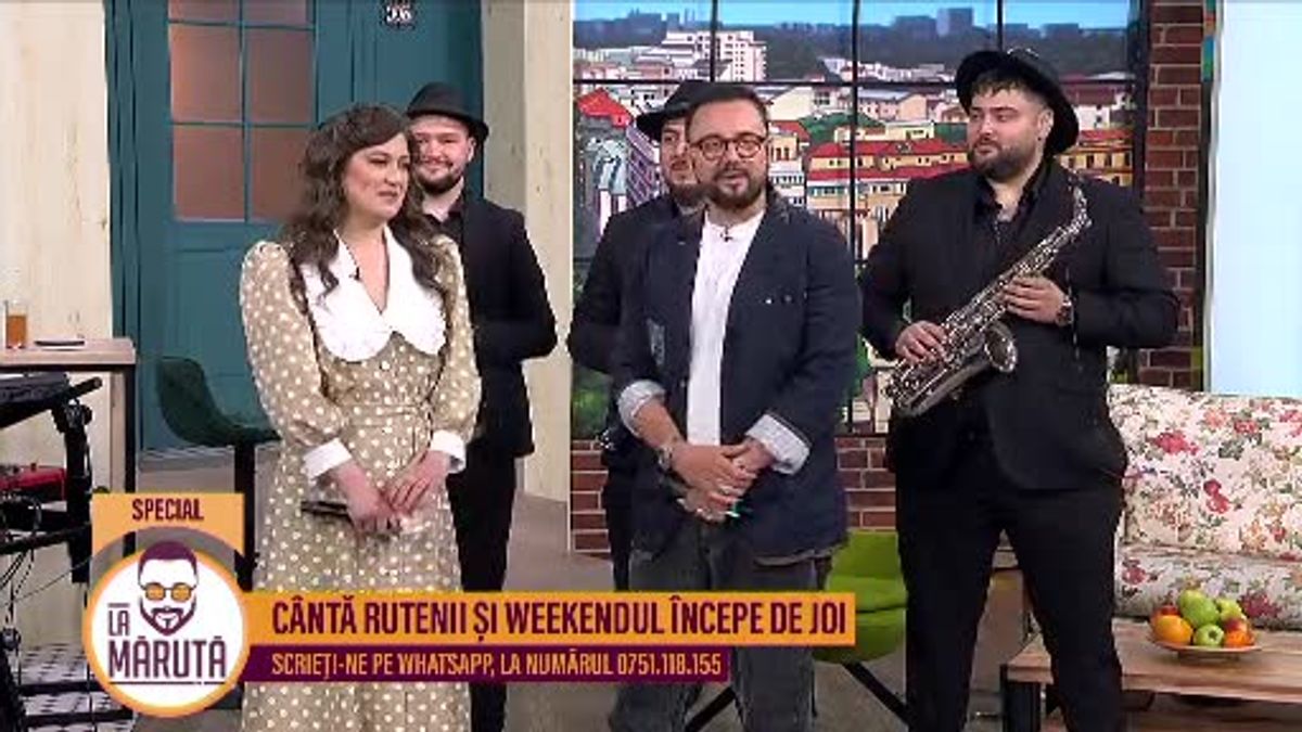 Cântă rutenii și weekendul începe de joi | Scene si bonusuri din La ...