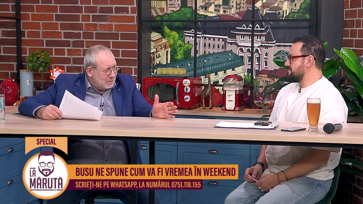 Busu ne spune cum va fi vremea în weekend | Scene si bonusuri din La ...