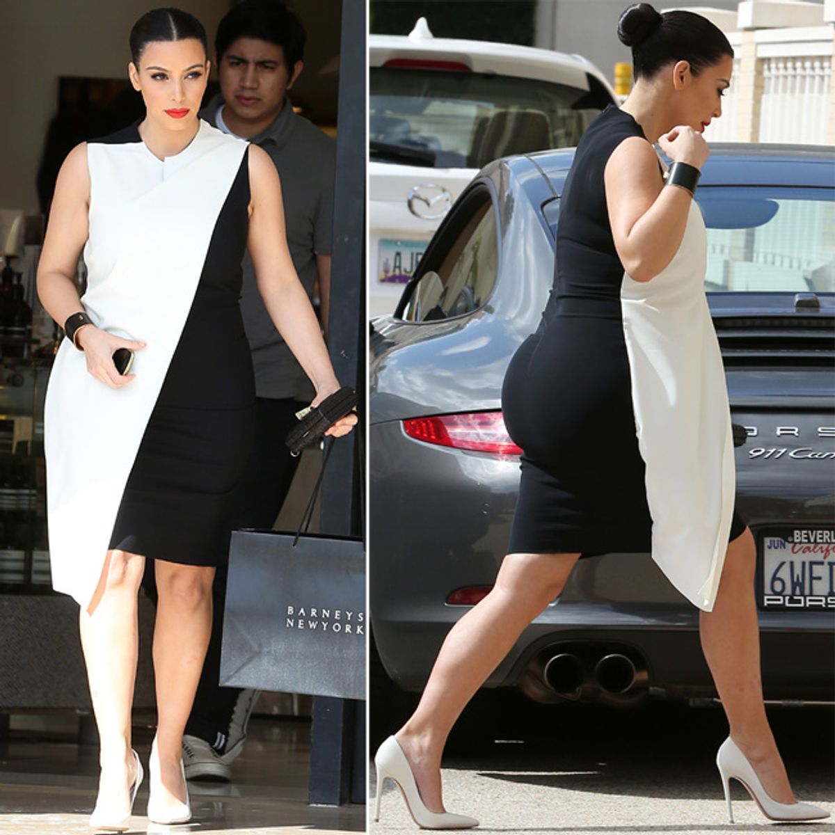 Insarcinata in aproape 6 luni, Kim Kardashian continua sa uimeasca cu ...