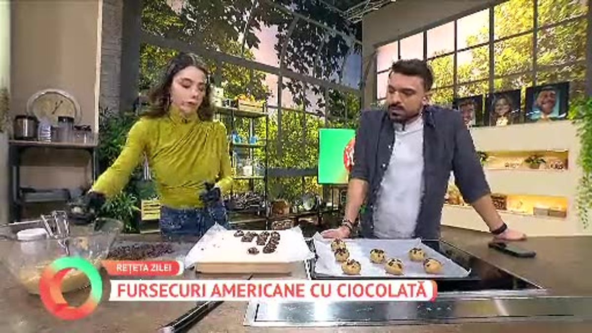 Fursecuri americane cu ciocolată | Scene si bonusuri din Vorbește Lumea ...