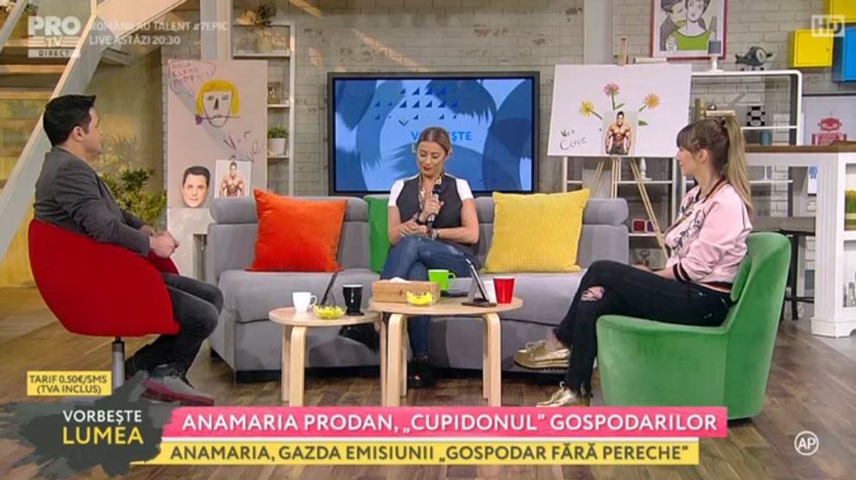Anamaria Prodan, "Cupidonul" gospodarilor | Scene si bonusuri din Vorbește Lumea | PRO TV