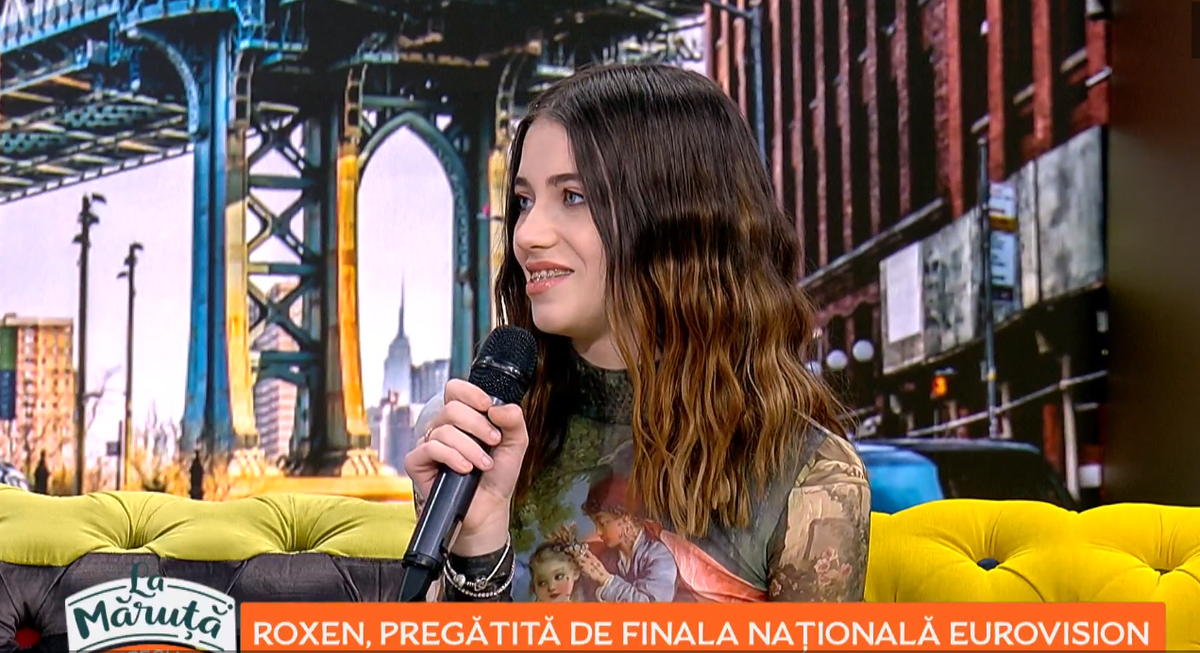 VIDEO Roxen, pregătită pentru finala națională Eurovision | PRO TV