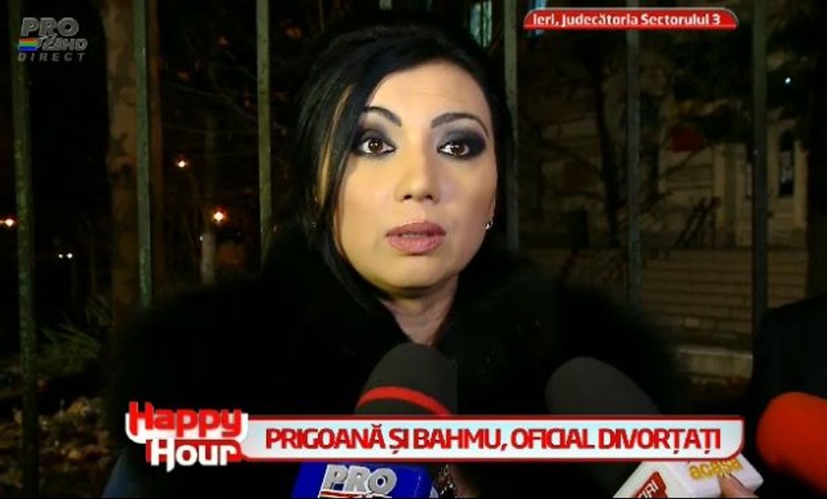 Adriana Bahmuteanu si Silviu Prigoana, oficial divortati | PRO TV