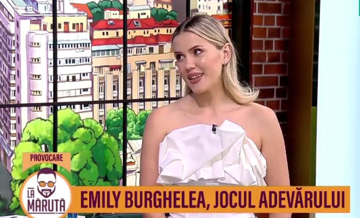 Emily Burghelea: "Mi-a plăcut când eram mică de Lino Golden. Aveam 18 ...