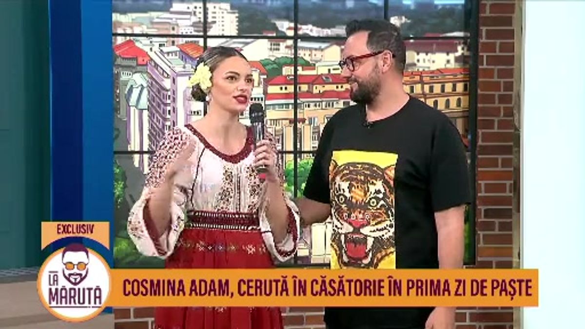 Cosmina Adam, cerută în căsătorie în prima zi de Paște | Scene si ...