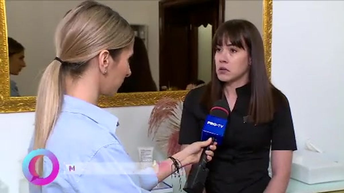 Iulia Pârlea, secretul tenului luminos | Scene si bonusuri din Vorbește ...