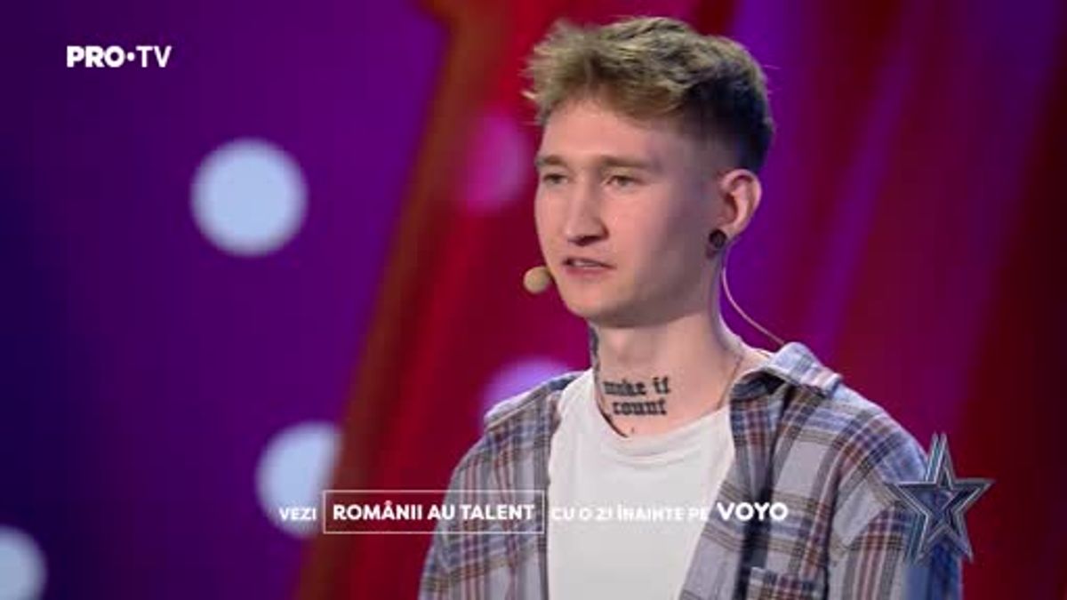 Românii au talent 2022: Alex Furman | Scene si bonusuri din Românii au ...