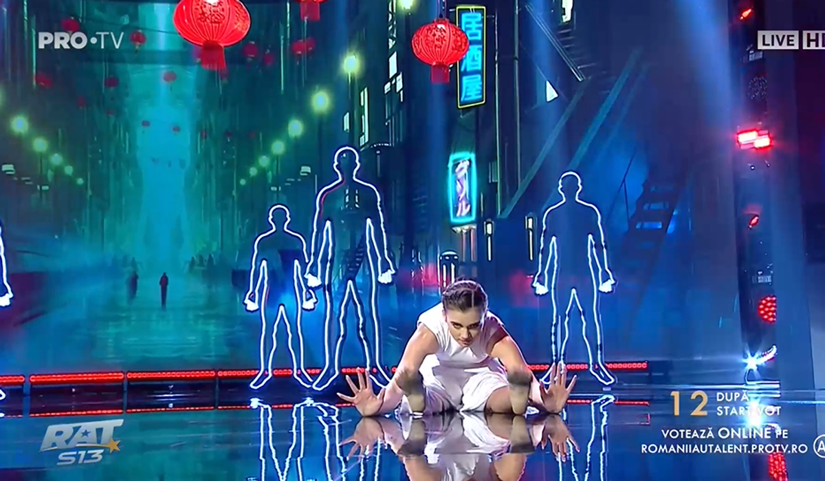 Românii au talent 2023 - semifinala 1. Bianca Avram a oferit un moment ...