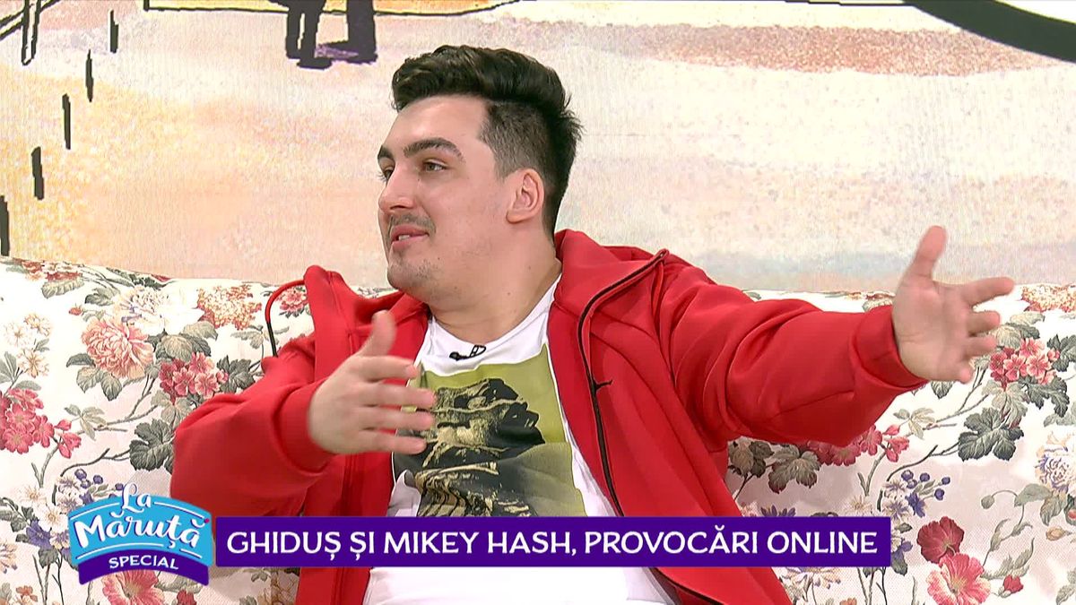 Ghiduș și Mikey Hash, provocări online | Scene si bonusuri din La ...