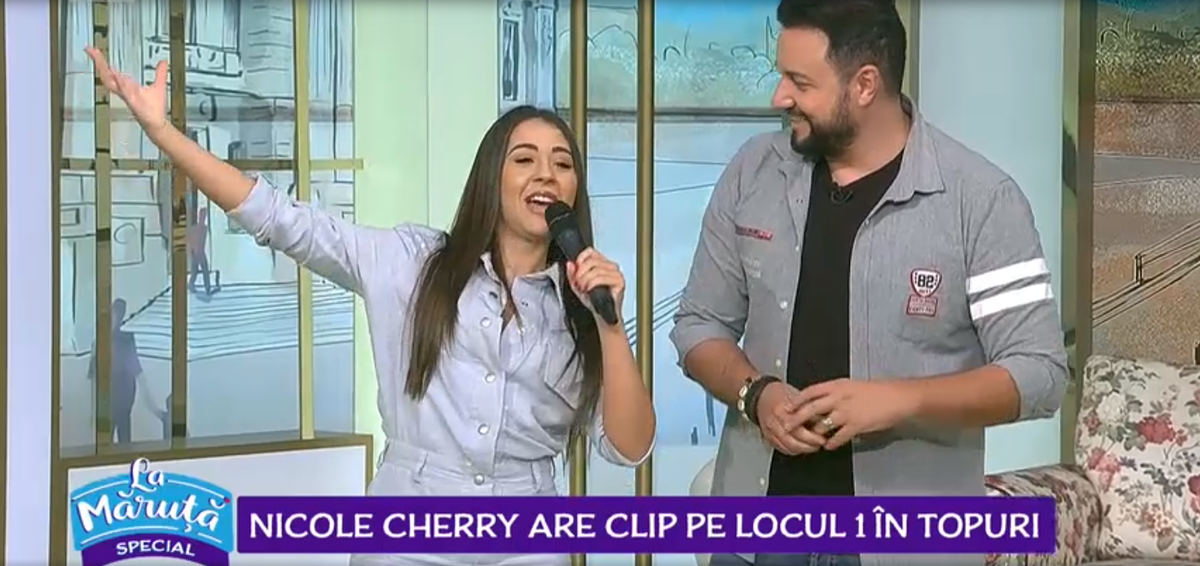 VIDEO Nicole Cherry are clip pe locul 1 în topuri | PRO TV