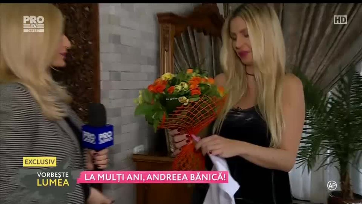 La multi ani, Andreea Banica! | Scene si bonusuri din Vorbește Lumea ...
