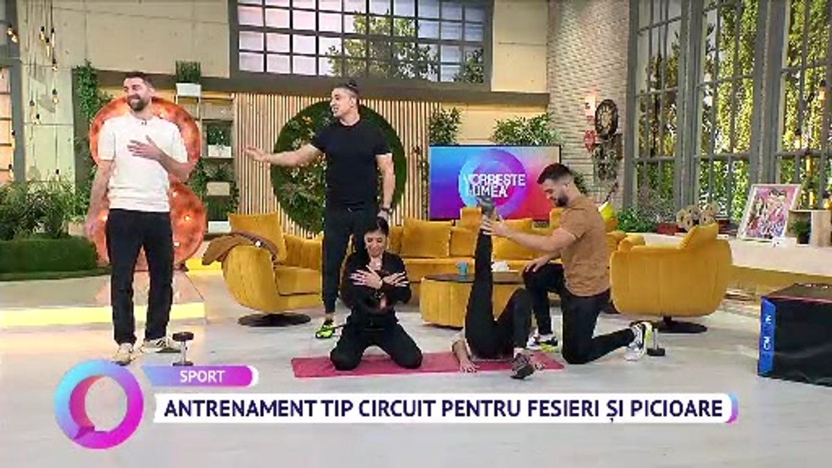 Antrenament tip circuit pentru fesieri și picioare | Scene si bonusuri ...