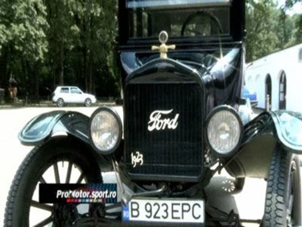 Tu ai merge cu o masina Ford din 1923 prin oras? Vezi aici cum trebuie ...