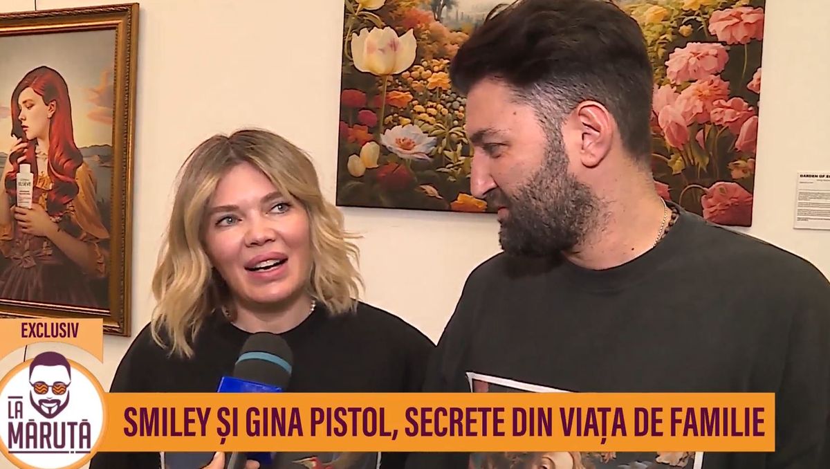 Gina Pistol și Smiley, cel mai sincer interviu. Ce a preluat fiica lor ...