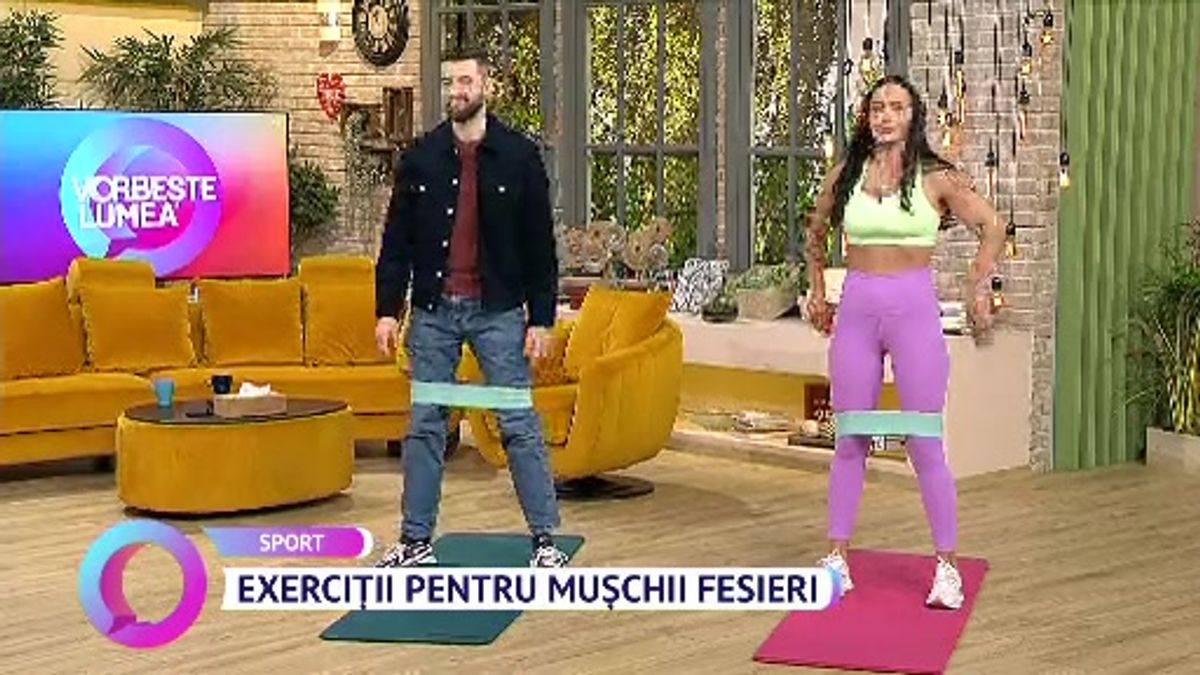 Exerciții pentru mușchii fesieri | Scene si bonusuri din Vorbește Lumea ...