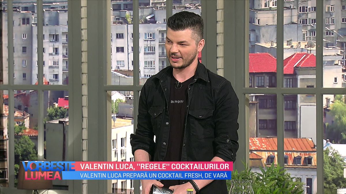Valentin Luca, "Regele" cocktailurilor | Scene si bonusuri din Vorbește ...