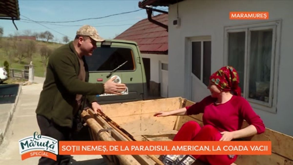 Soții Nemeș, de la paradisul american, la coada vacii | Scene si ...