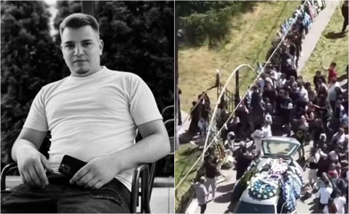 Mădălin Paul Păduran a fost condus pe ultimul drum! Imaginile ...