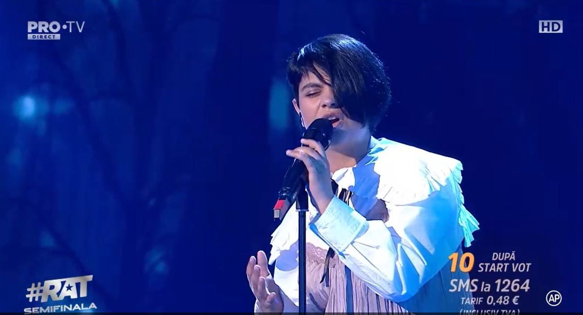 Românii au talent 2022 - semifinala 1. Alexandra Croitoru a făcut-o pe ...