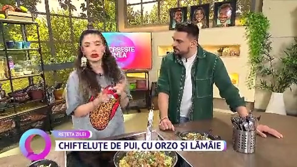 Chifteluțe de pui, cu orzo și lămâie | Scene si bonusuri din Vorbește ...
