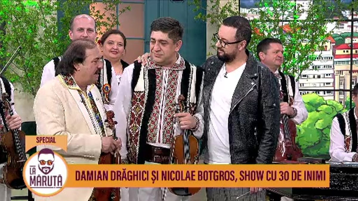 Damian Drăghici și Nicolae Botgros, show cu 30 de inimi | Scene si ...