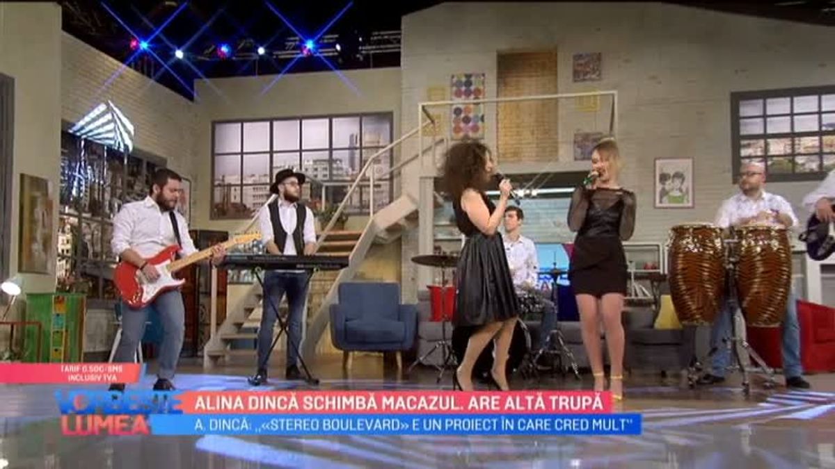 Alina Dinca schimba macazul. Are alta trupa | Scene si bonusuri din Vorbește Lumea | PRO TV