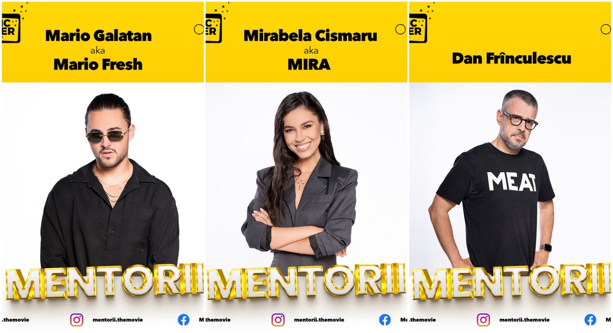 Încep filmările pentru comedia MENTORII, primul lungmetraj produs de UNTOLD Universe | PRO TV