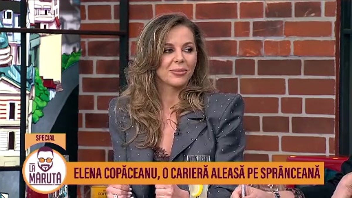 Elena Copăceanu, o carieră aleasă pe sprânceană | Scene si bonusuri din ...