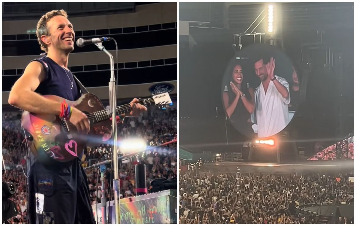 Un nou moment viral la concertul Coldplay! Ce cuplu celebru a surprins ...