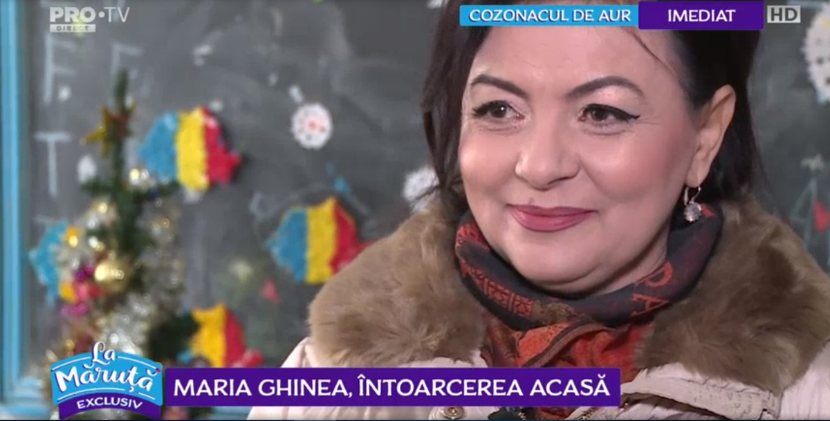 VIDEO Maria Ghinea, întoarcerea acasă | PRO TV