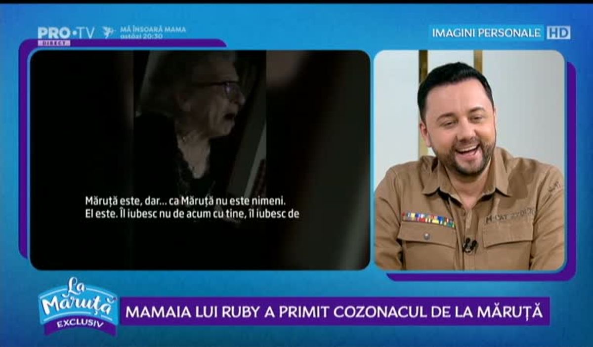 Mamaia lui Ruby a primit cozonacul de la Maruta | Scene si bonusuri din ...