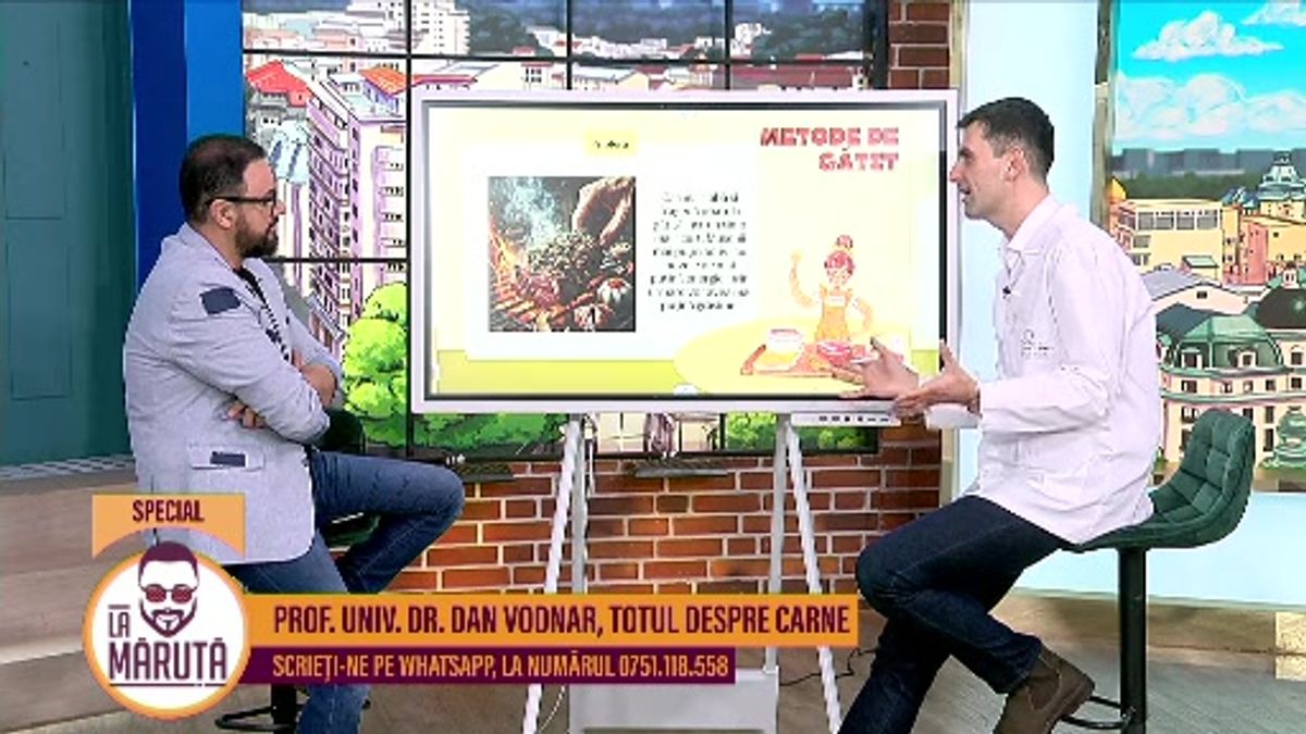 Prof.univ.Dr.Dan Vodnar, totul despre carne | Scene si bonusuri din La ...