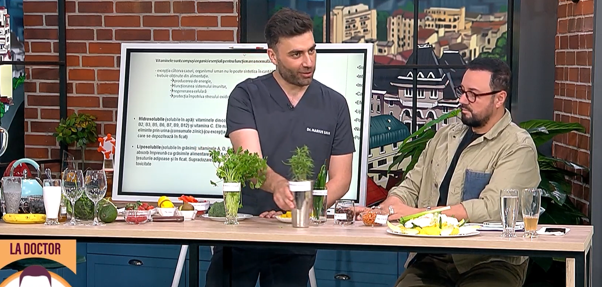 Dr. Marius Sava vorbește La Măruță despre vitamine, minerale și modul ...