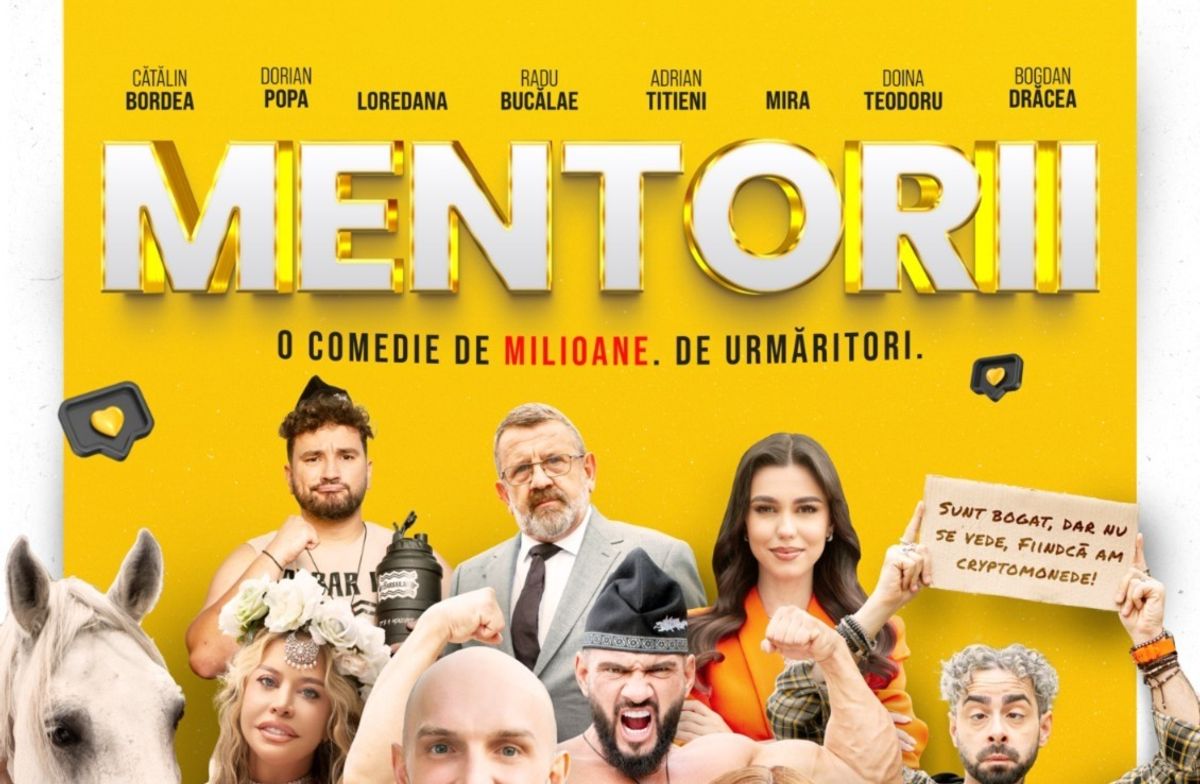 S-a lansat trailerul comediei MENTORII, primul lungmetraj produs de UNTOLD Universe, care ajunge ...