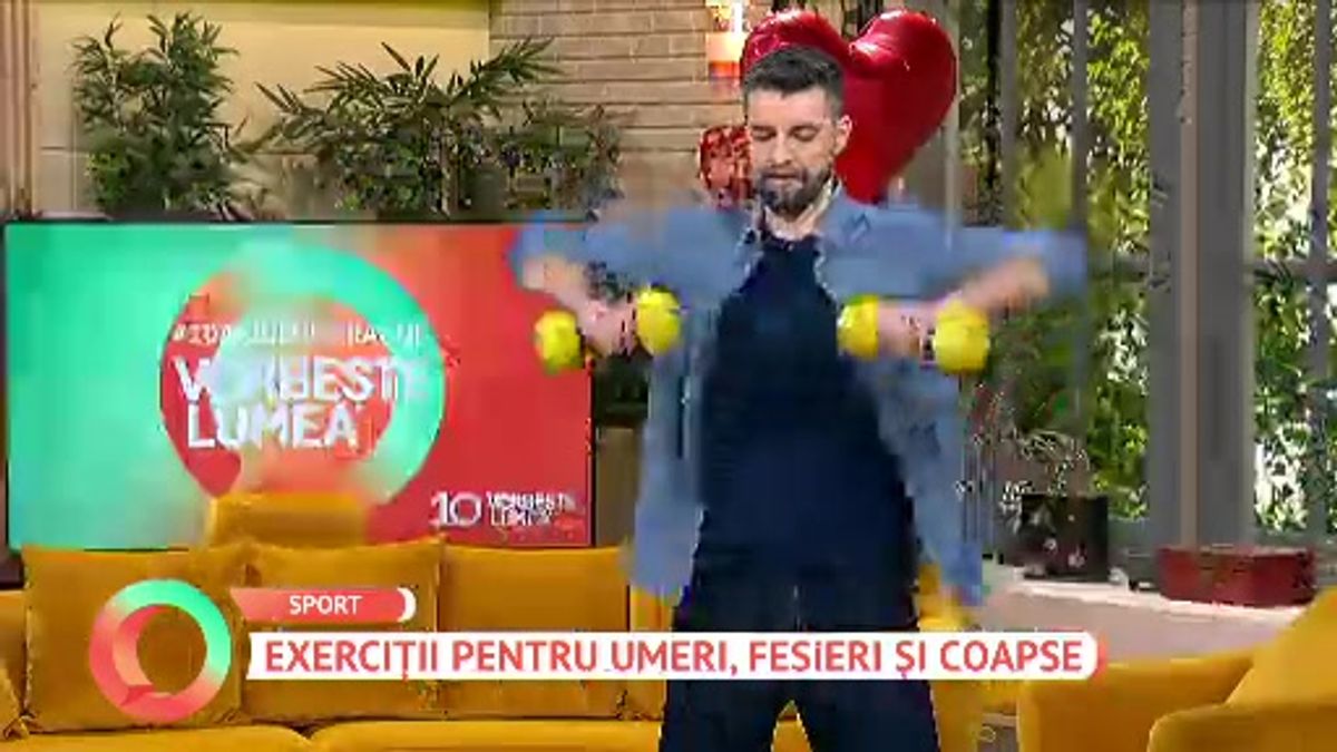 Exerciții pentru umeri, fesieri și coapse | Scene si bonusuri din ...