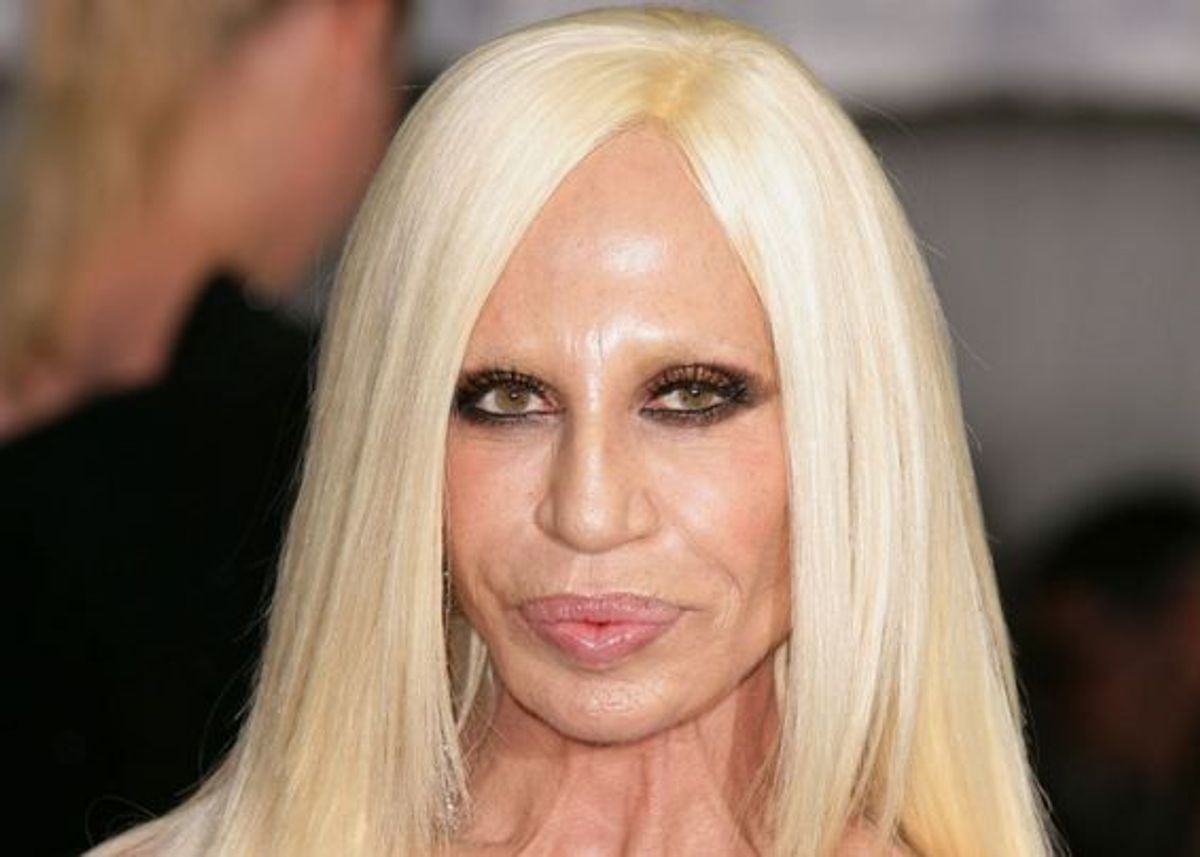 Ai vazut-o vreodata pe Donatella Versace inainte de operatie? Felul in ...