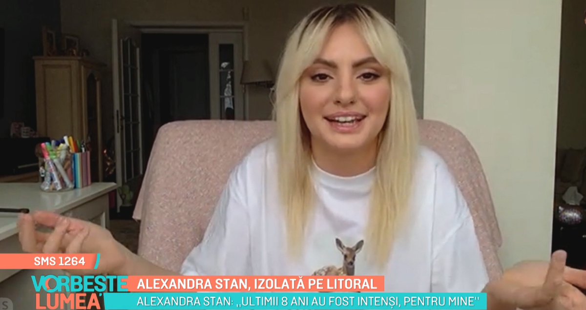 Alexandra Stan, izolată pe litoral. Cum își petrece timpul | PRO TV