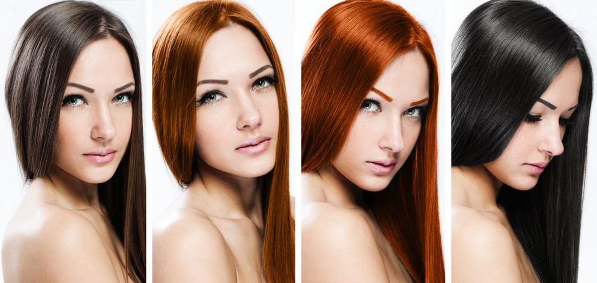 Ce culoare de par ti se potriveste in functie de nuanta pielii. Cum sa ...