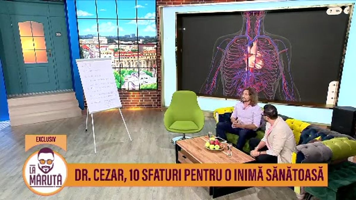 Dr. Cezar, 10 sfaturi pentru o inimă sănătoasă | Scene si bonusuri din ...