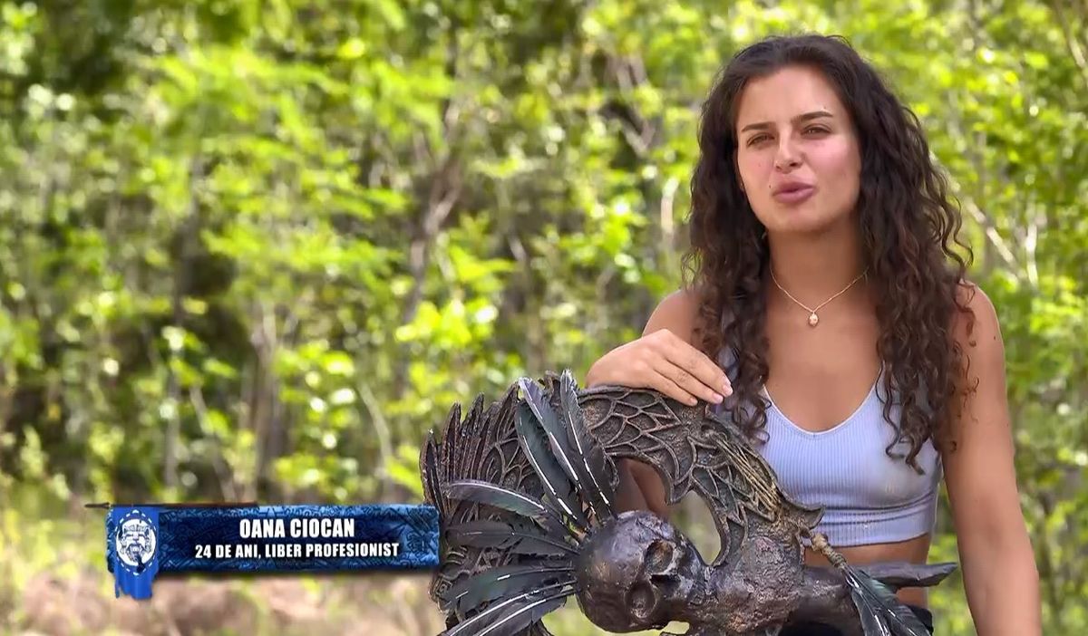 Oana Ciocan, prima reacție după ce a primit totemul de imunitate | PRO TV