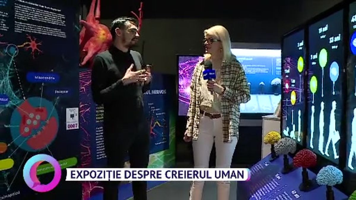 Expoziție despre creierul uman | Scene si bonusuri din Vorbește Lumea ...