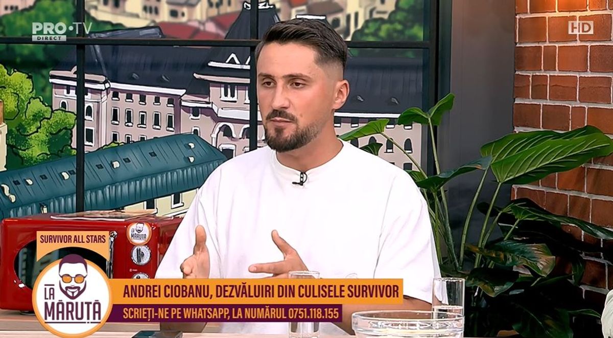 Andrei Ciobanu, dezvăluiri de la Survivor All Stars și declarații despre foștii colegi și despre ...