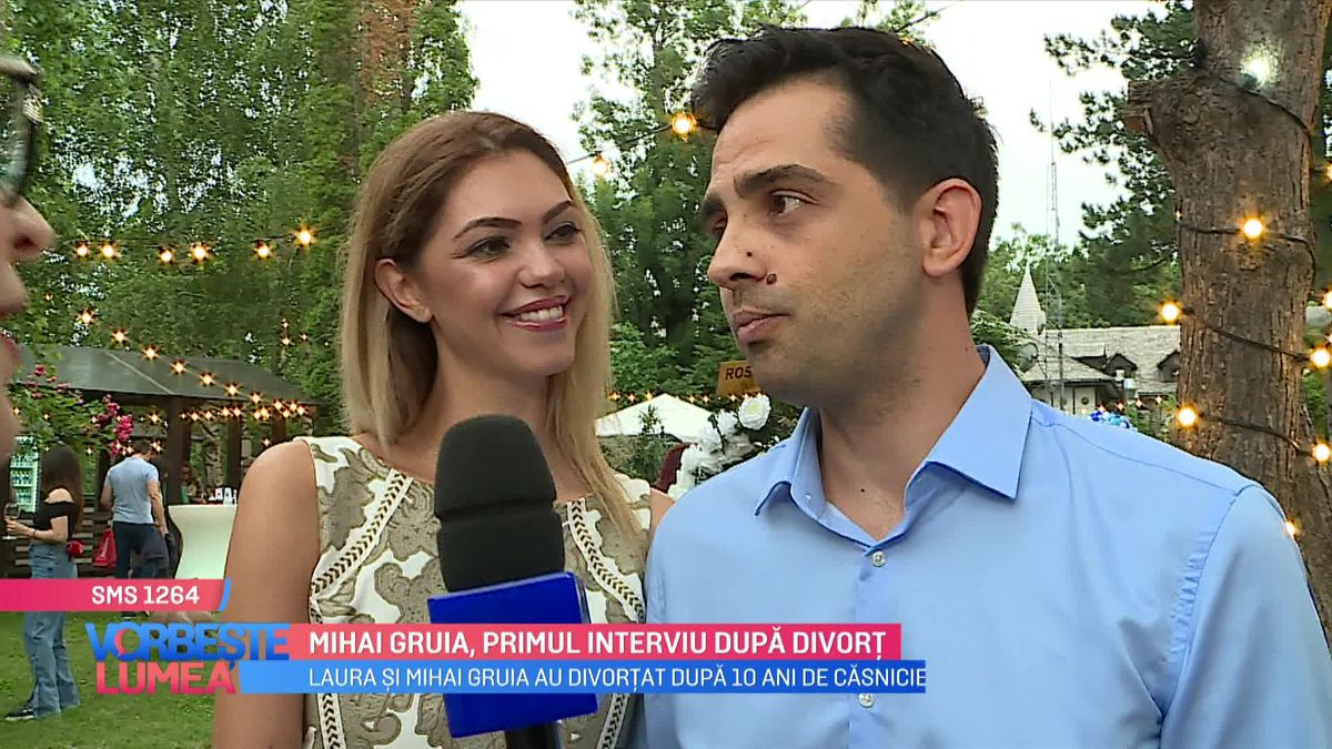 Mihai Gruia, primul interviu după divorț | Scene si bonusuri din Vorbește Lumea | PRO TV